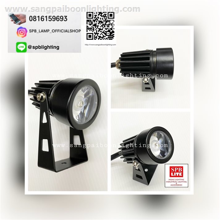 SPB - โคมไฟติดผนังภายนอก /ติดแป้น (003682)
